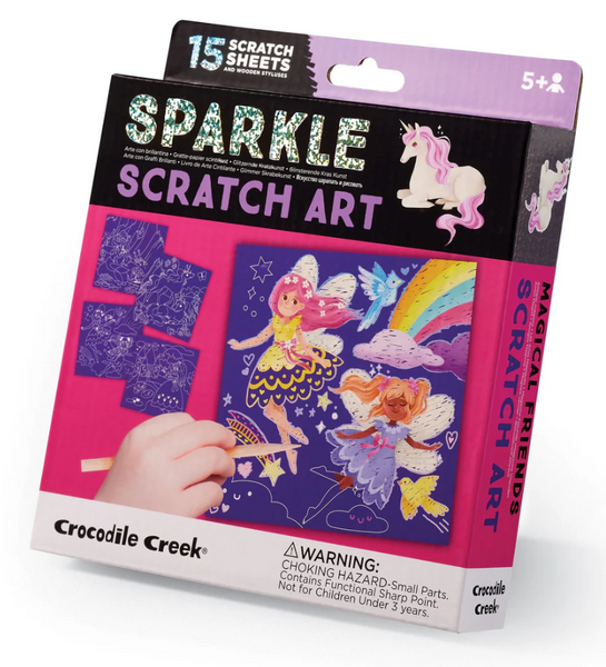 Sparkle Scratch Art Magical Friends – Imagination Station