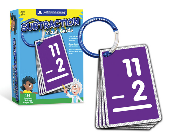 Subtraction Flash Cards – Imagination Station