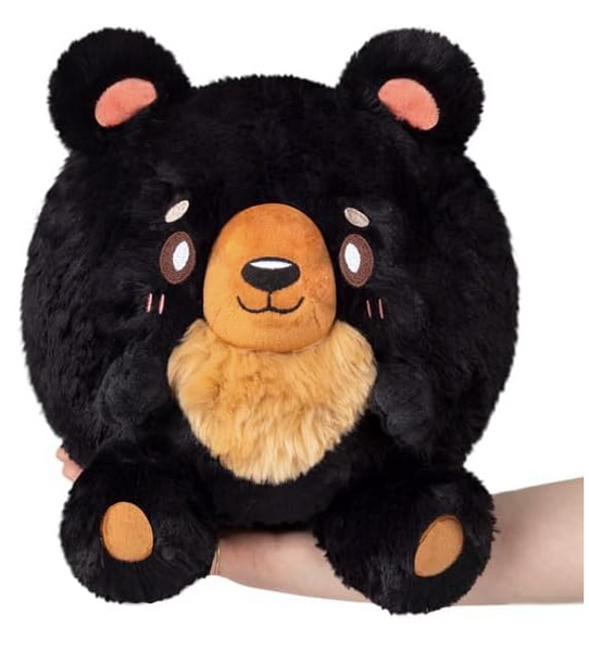 Mini Squishable Black Bear II – Imagination Station