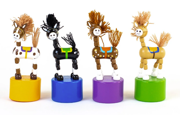 Push Puppet Horses Asst. – Imagination Station