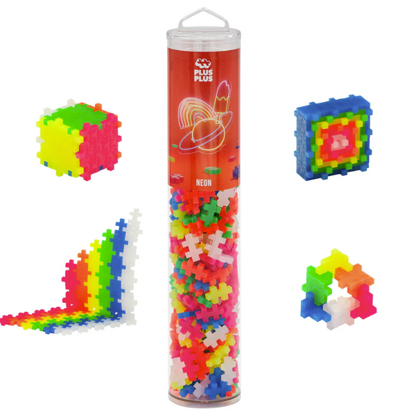 Neon Mix Tube 240pc Plus Plus – Imagination Station