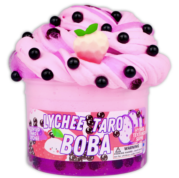 Lychee Taro Boba Slime – Imagination Station