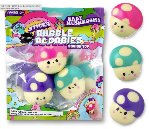 Bubble Blobbies- Baby Mushrooms – Imagination Station