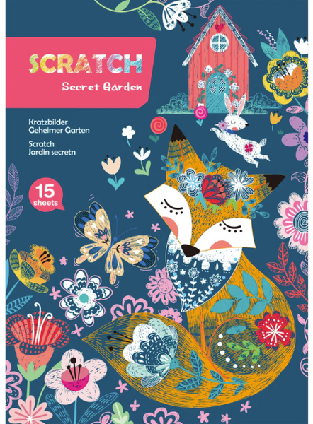 Scratch Book-SECRET GARDEN – Imagination Station